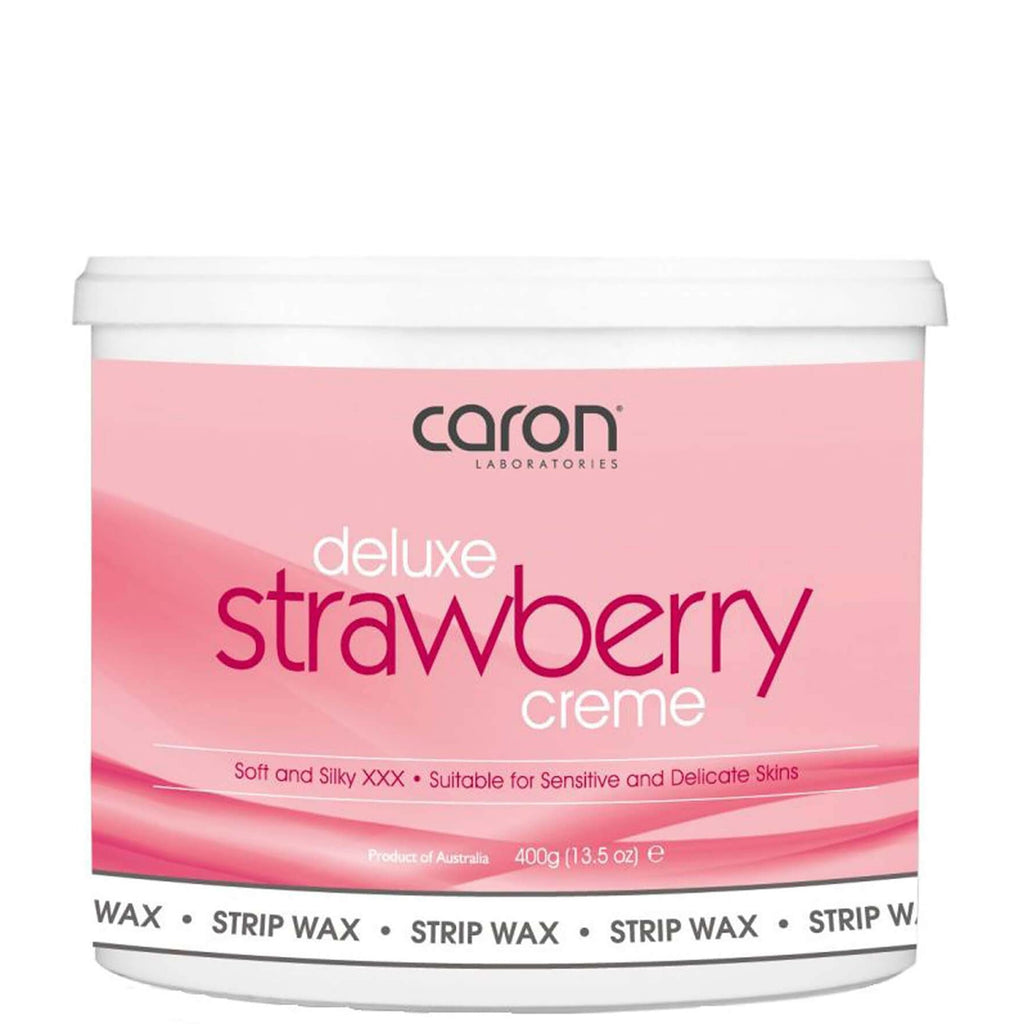Caronlab Strawberry Crème Wax 400ml - Absolute Skin – AbsoluteSkin