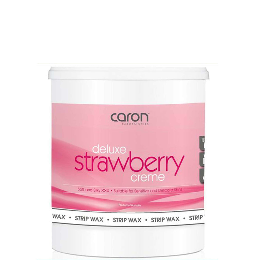 Caronlab Strawberry Crème Wax 800ml - Absolute Skin – AbsoluteSkin
