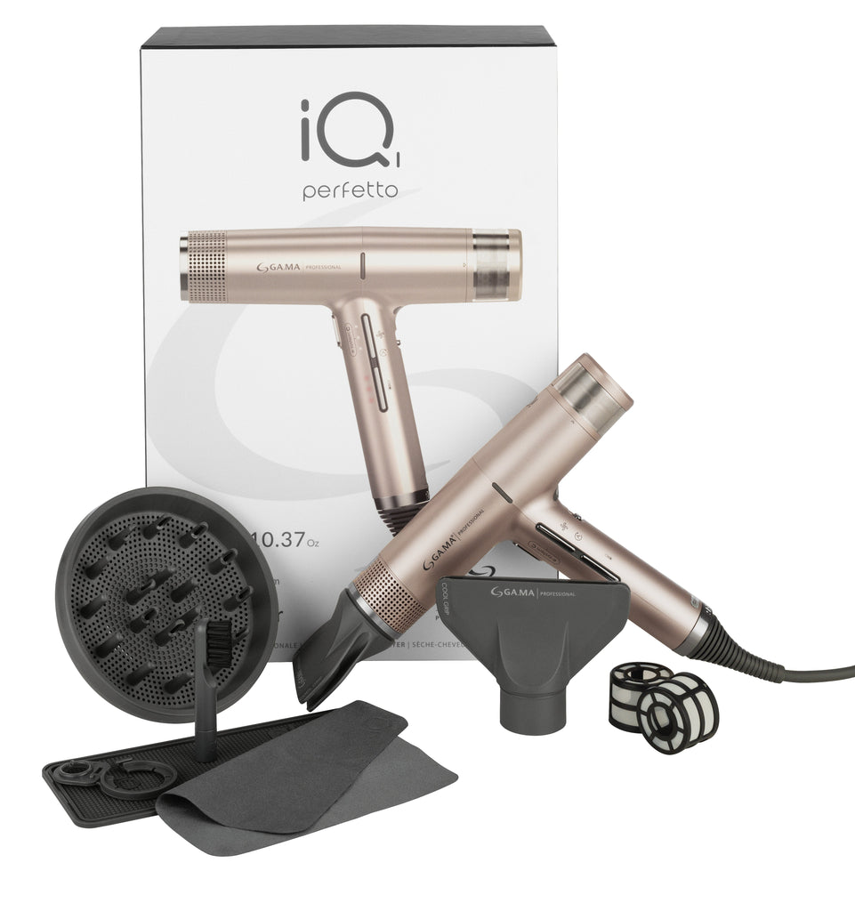 Gama Professional IQ1 Perfetto Pro Dryer - Rose Gold – AbsoluteSkin
