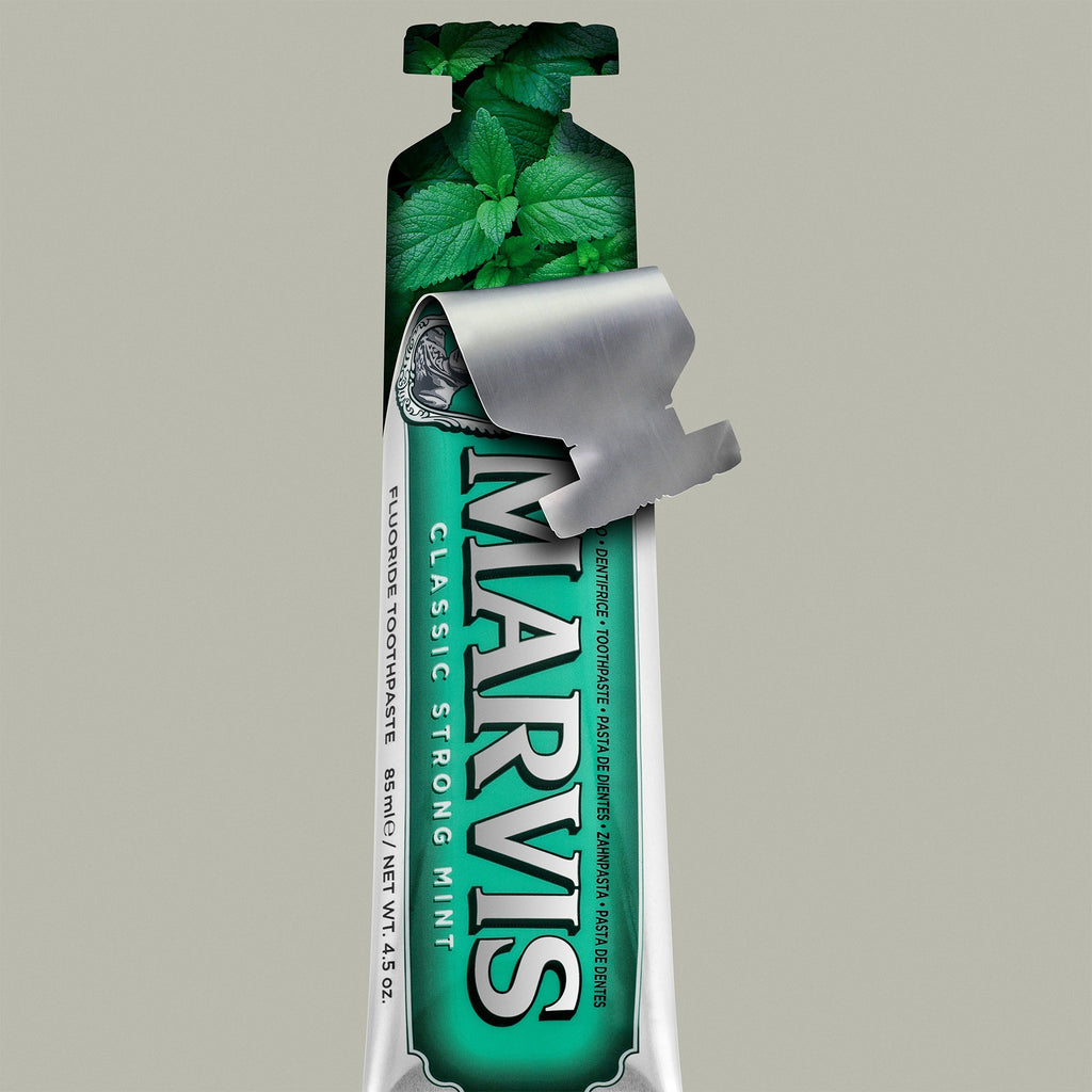 Marvis Classic Strong Mint Toothpaste 85ml - Absolute Skin – AbsoluteSkin