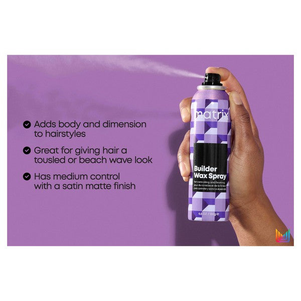 Matrix Builder Wax Spray 130g - Elevate Your Style – AbsoluteSkin