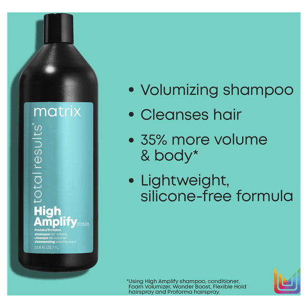 Matrix High Amplify Shampoo 1L - Boost Volume – AbsoluteSkin