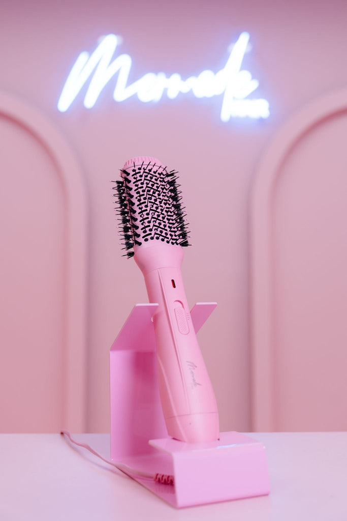 Mermade Hair Blow Dry Brush - Salon Finish in Pink – AbsoluteSkin