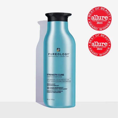 Pureology Strength Cure Shampoo 266ml - Repair & Protect – AbsoluteSkin