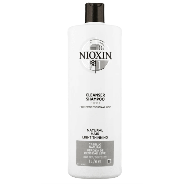 Nioxin System 1 Cleanser Shampoo 1L - Fast Delivery - AbsoluteSkin